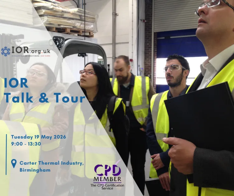 IOR Announces First Talk & Tour